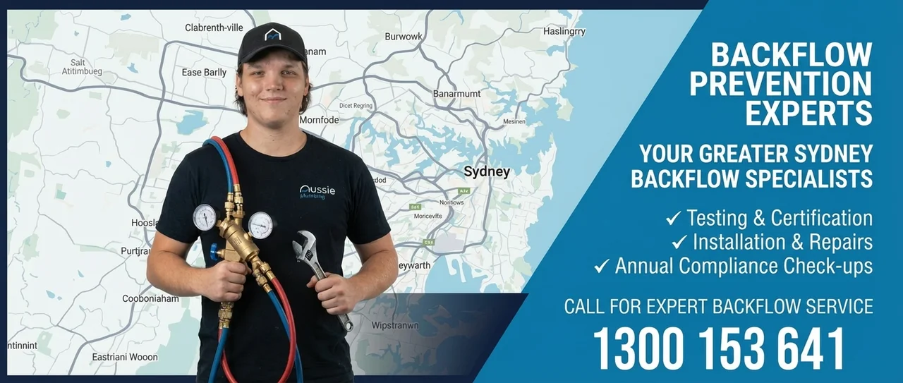 Backflow Prevention Testing Sydney | Licensed Plumber | Aussie Plumbing