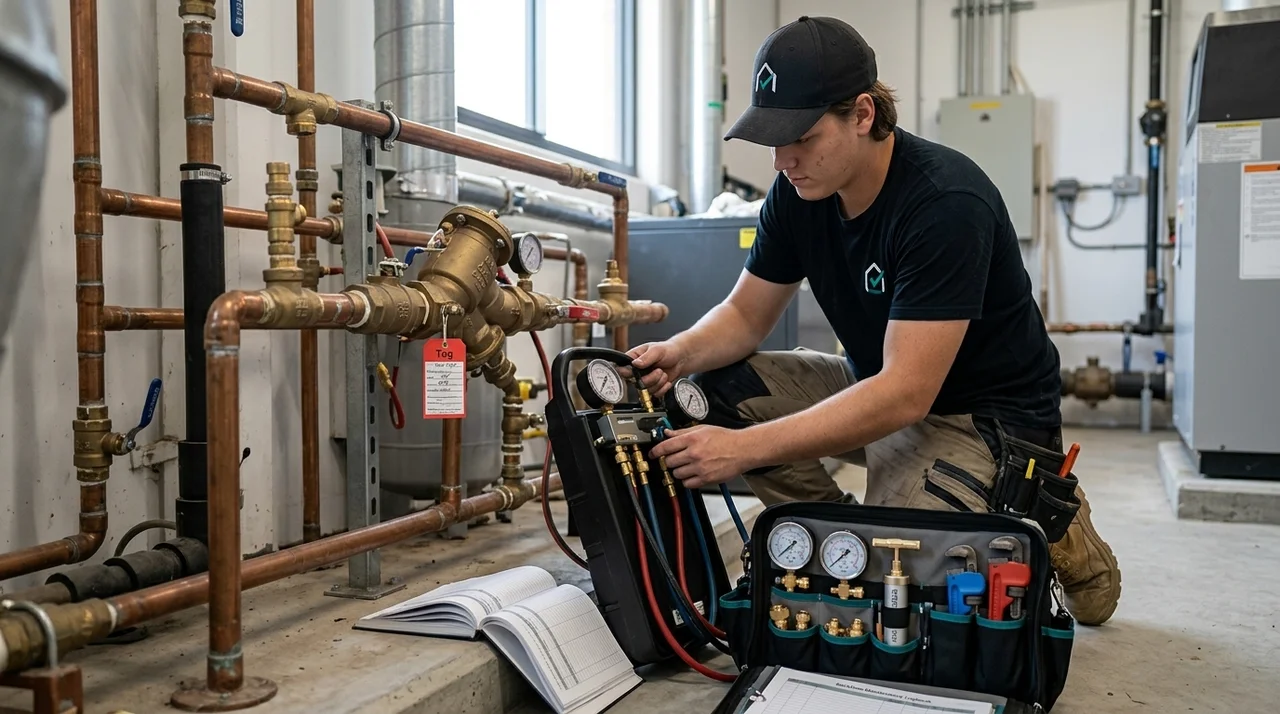 Backflow Prevention Testing Sydney | Licensed Plumber | Aussie Plumbing